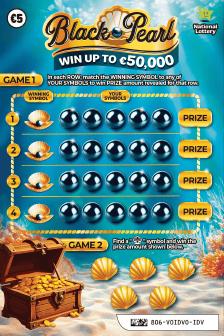 Black Pearl Scratch Card